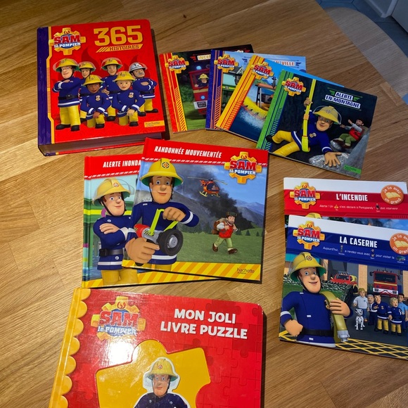 Fireman Sam | Toys | Fireman Sam French Books | Poshmark